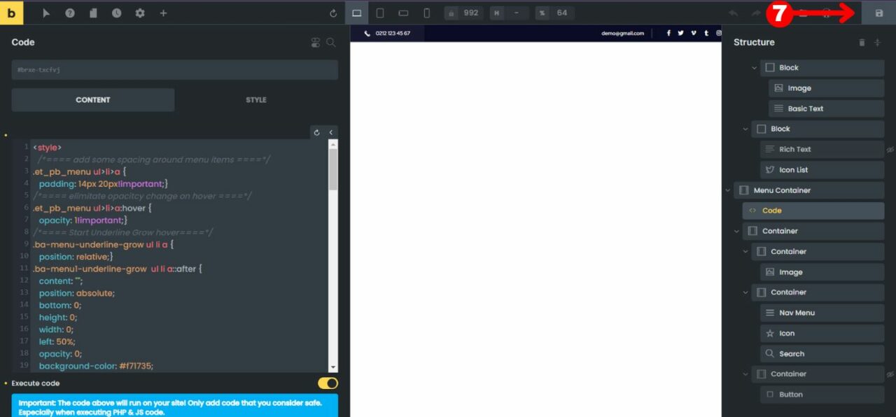How To enable Bricks 'code execution' - Bricks Awesome