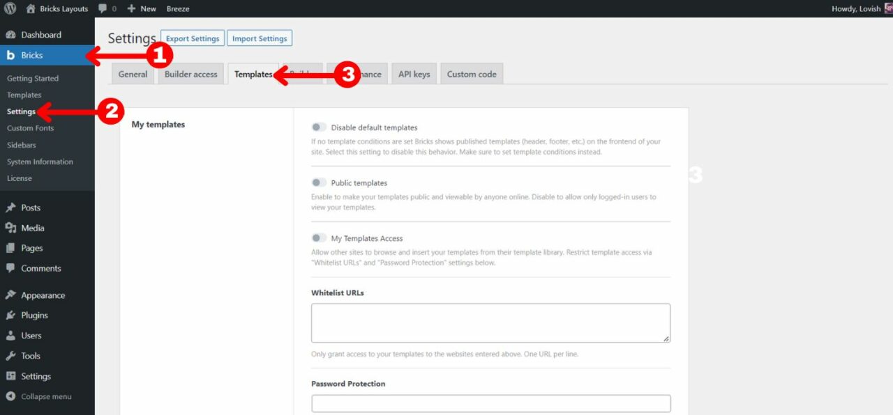 How To Setup Remote Template - Bricks Awesome