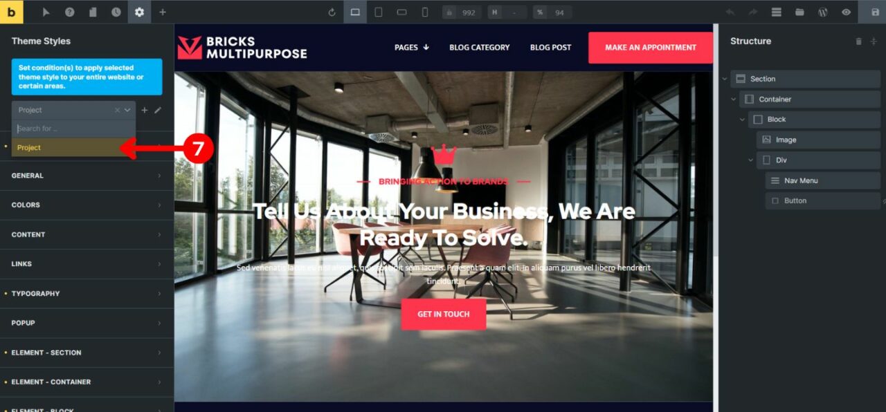How to import and set up bricks theme style - Bricks Awesome