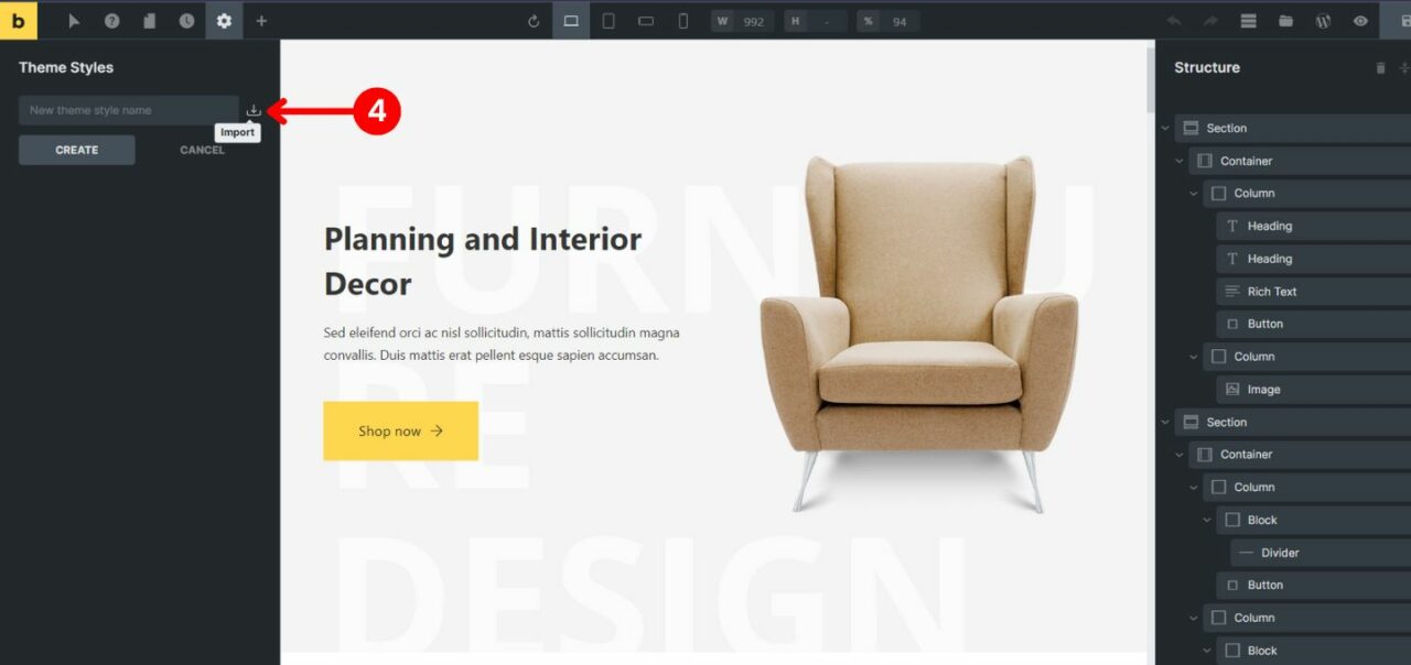 How to import and set up bricks theme style - Bricks Awesome