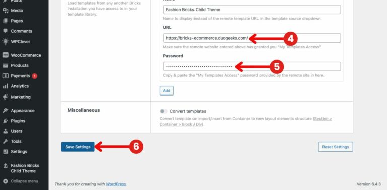 How to setup a Remote Template - Bricks Awesome