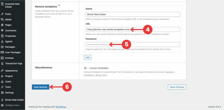 How to setup a Remote Template - Bricks Awesome
