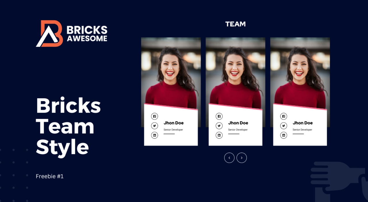 Freebie #1 Bricks Team Style - Bricks Awesome