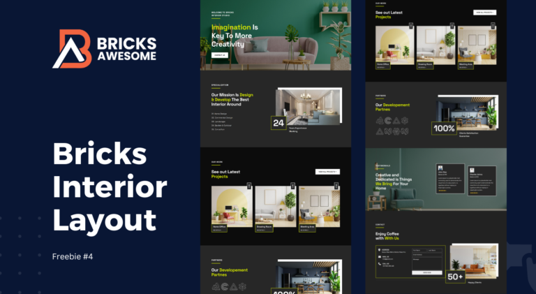 Bricks Interior Layout - Bricks Layouts, Child Themes and more...