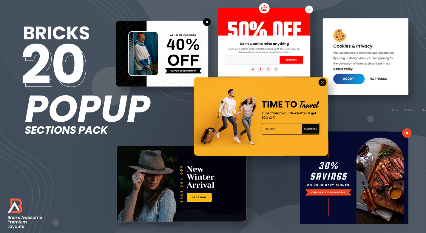 Bricks Awesome - Bricks templates, bricks layouts, and more.