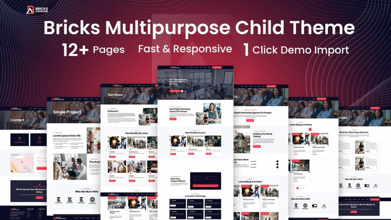 Bricks Multipurpose Child Theme - Bricks Layouts, Child Themes and more...